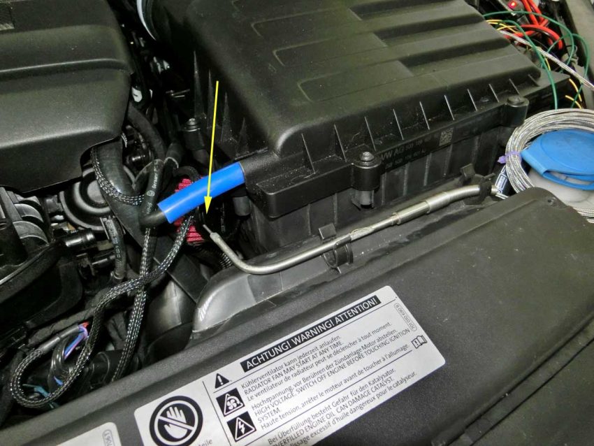 Mk7 GTI Underhood Cruising Temperature Readings | My Golf Mk7 GTI