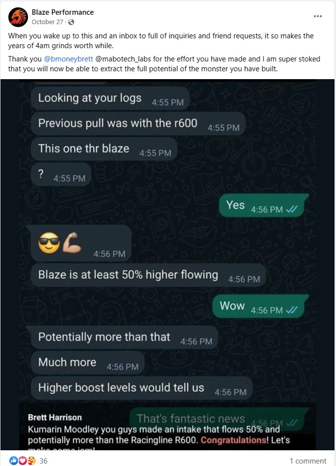 Blaze Intake Real World Data Check | My Golf Mk7 GTI