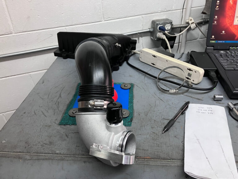 CTS Turbo Inlet Elbow Flow Test | MyGolfMk7.com GTI